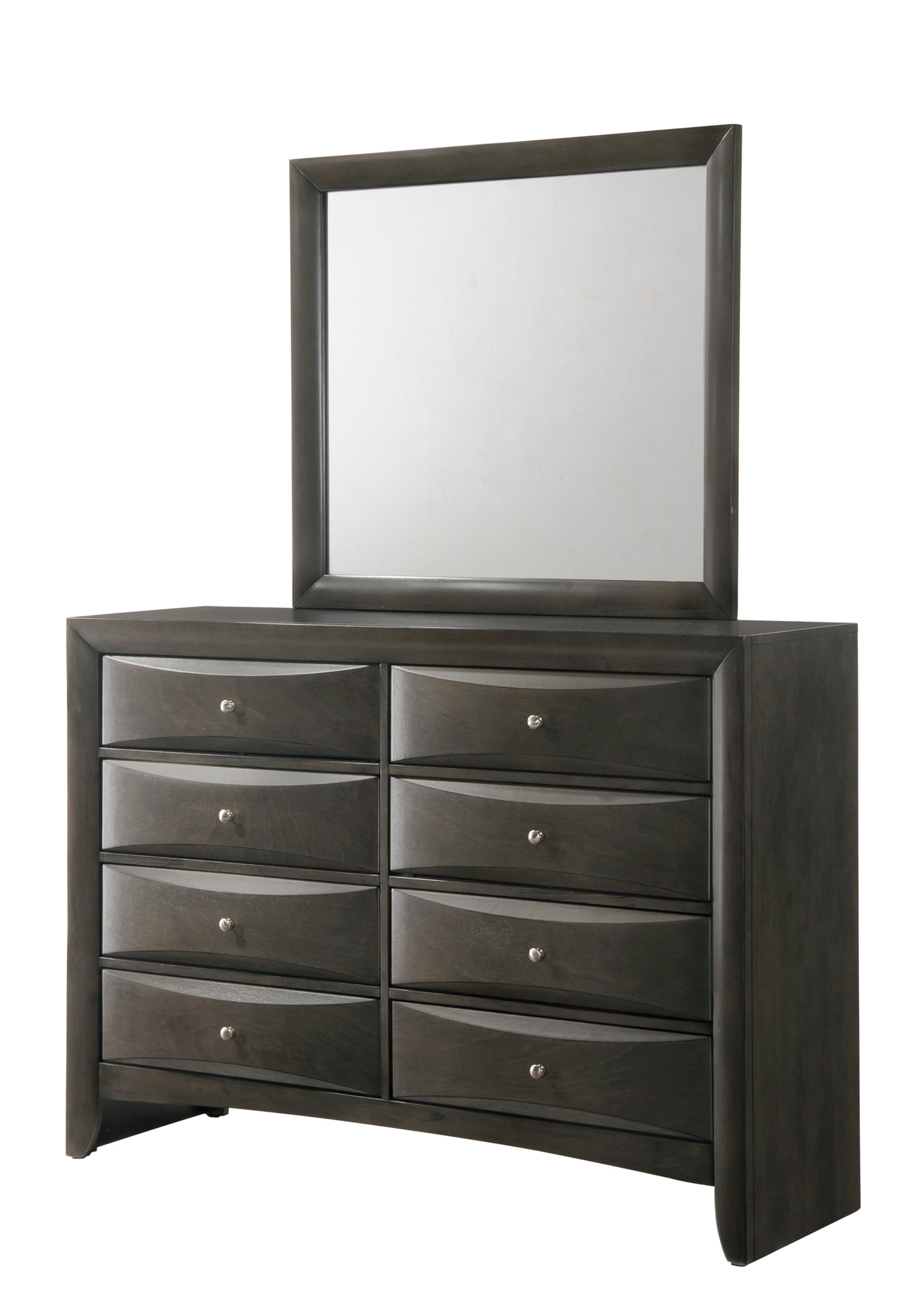 Emily Gray Bedroom Mirror (Mirror Only) – Calm Dwelling